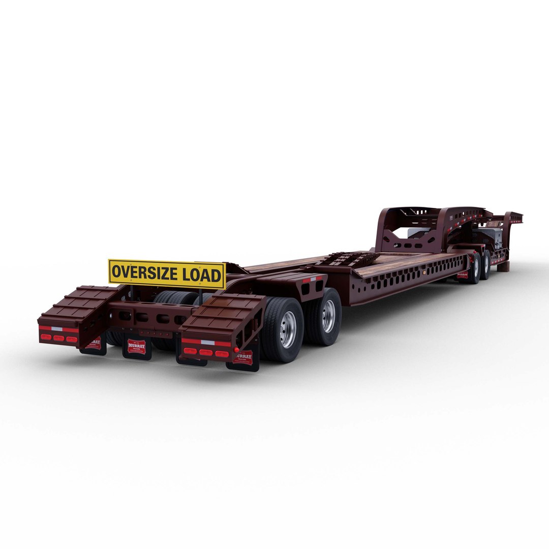 3D Murray LoadMaster Lowboy Set - TurboSquid 1956063