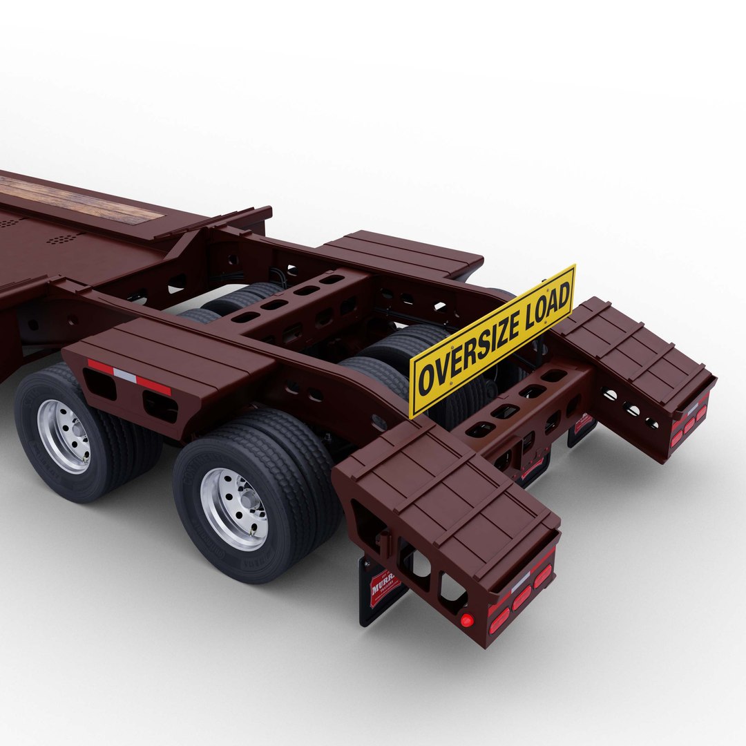 3D Murray LoadMaster Lowboy Set - TurboSquid 1956063