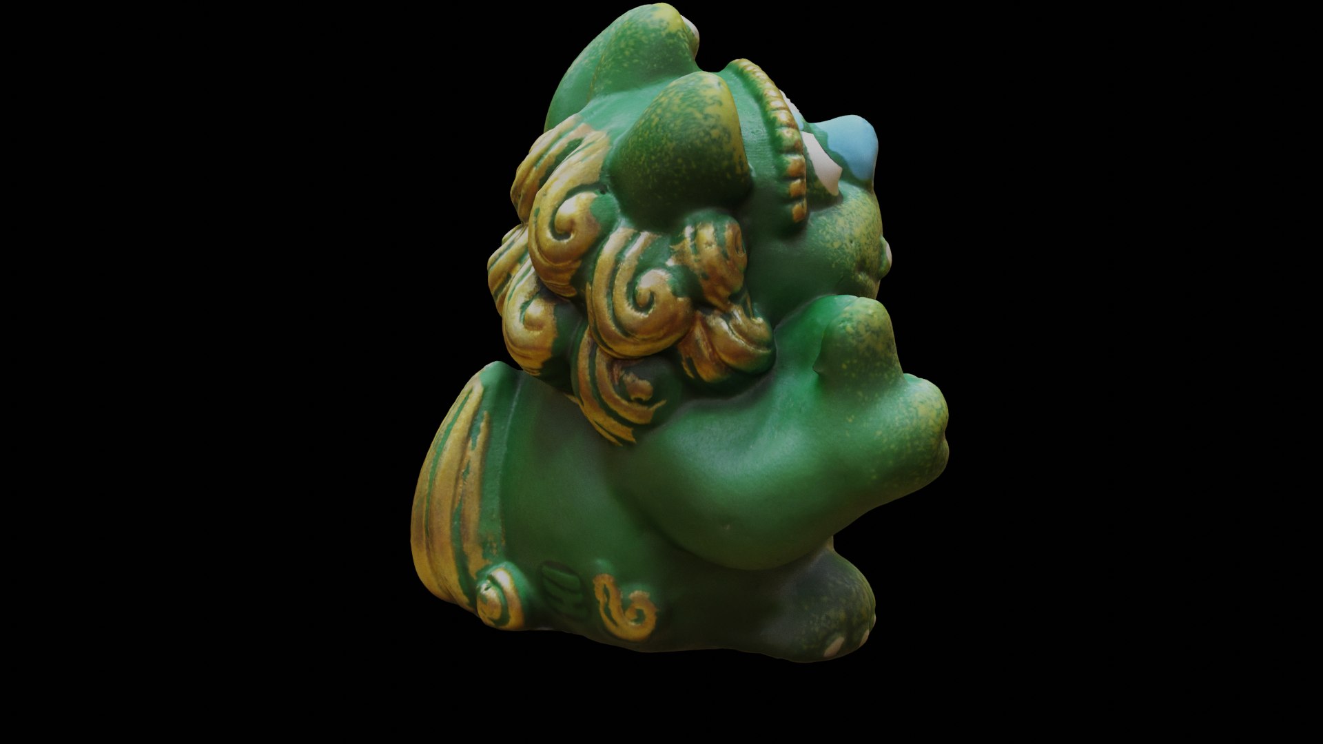Chinese Guardian Lion Shishi Fu Dog 3D Model - High Detail 3D Model 3D ...