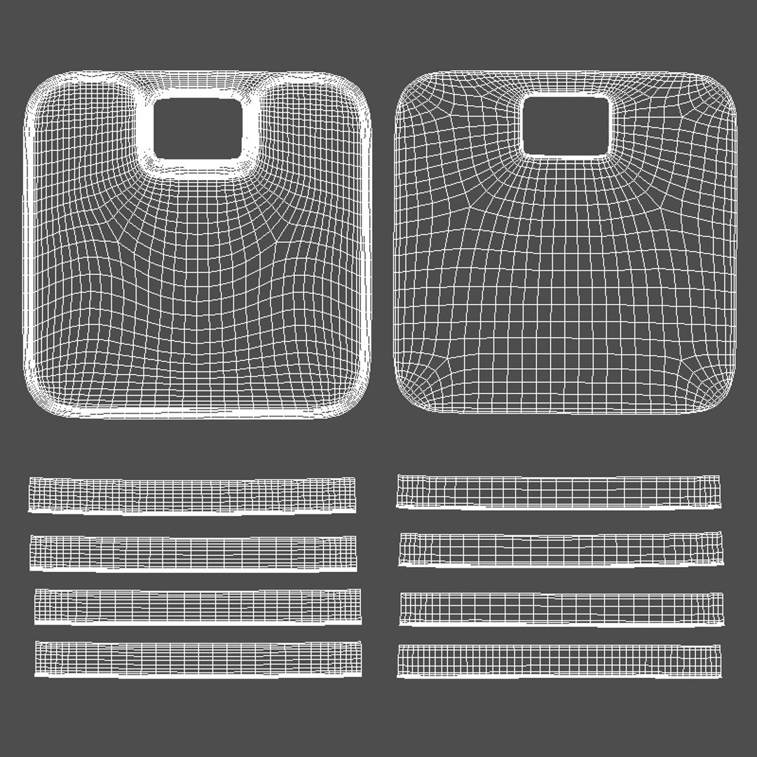 Bathroom weight scale 3D model - TurboSquid 1823667