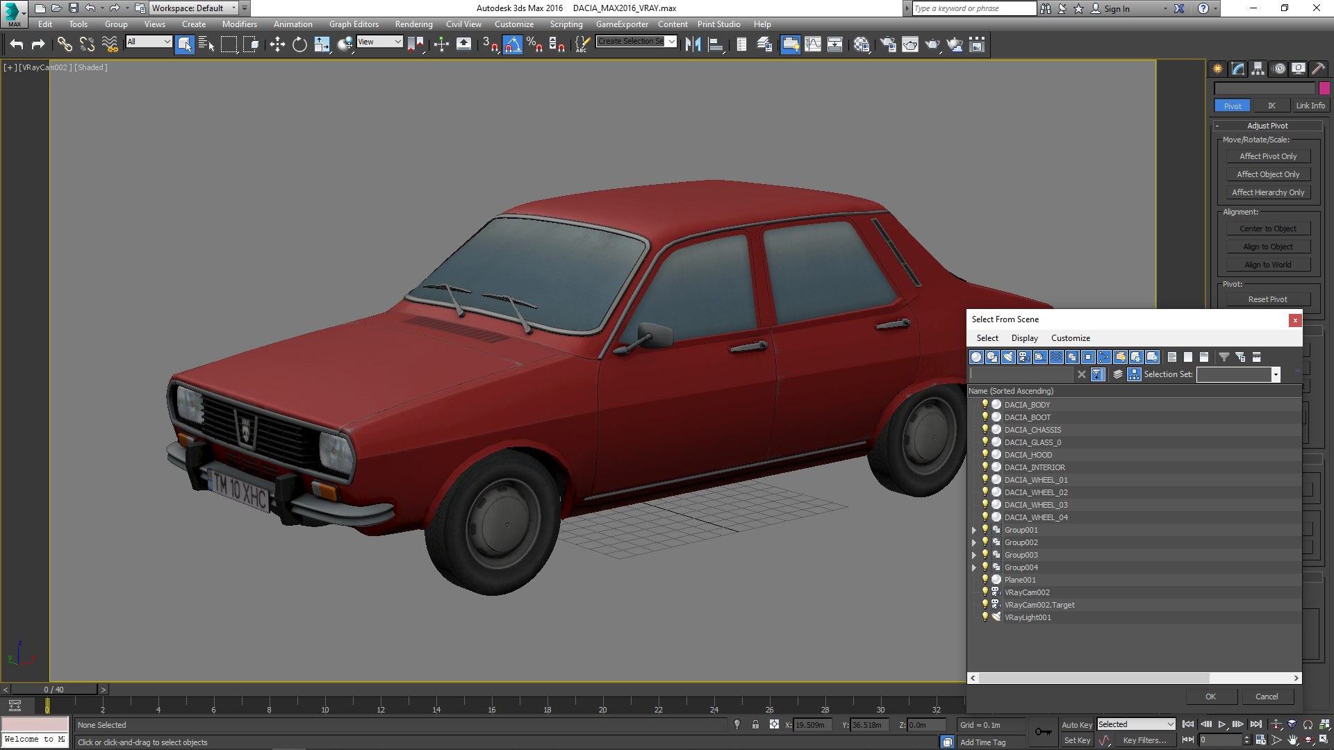 Dacia 1300 3D Model - TurboSquid 1829243