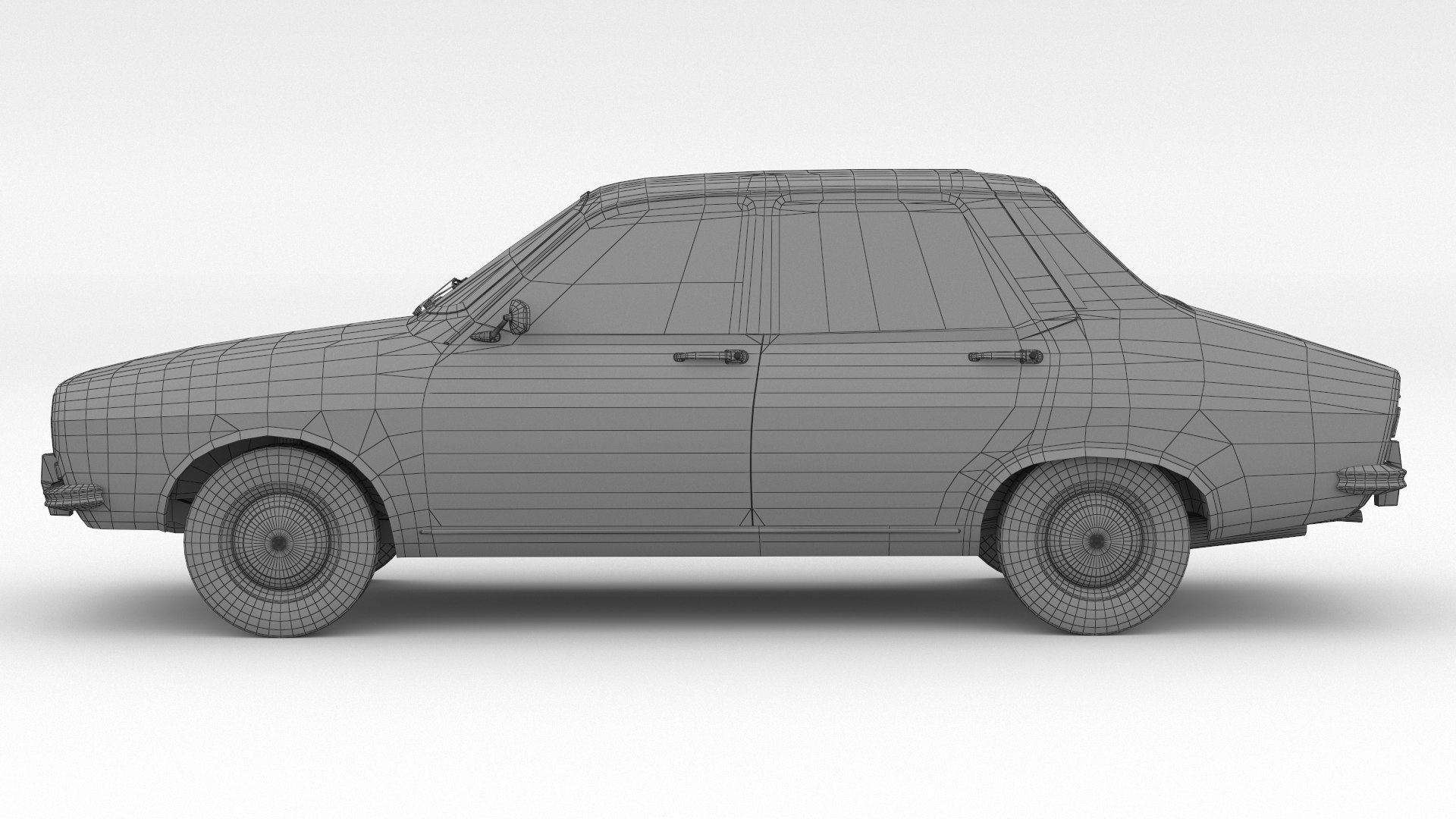 Dacia 1300 3D Model - TurboSquid 1829243