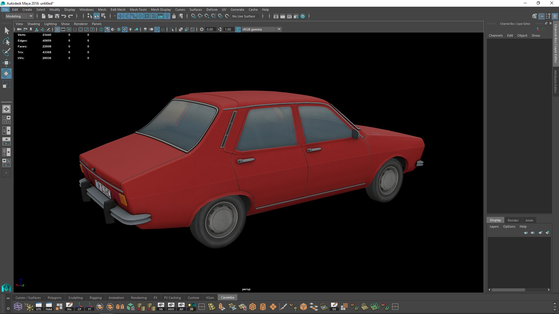 Dacia 1300 3D Model - TurboSquid 1829243