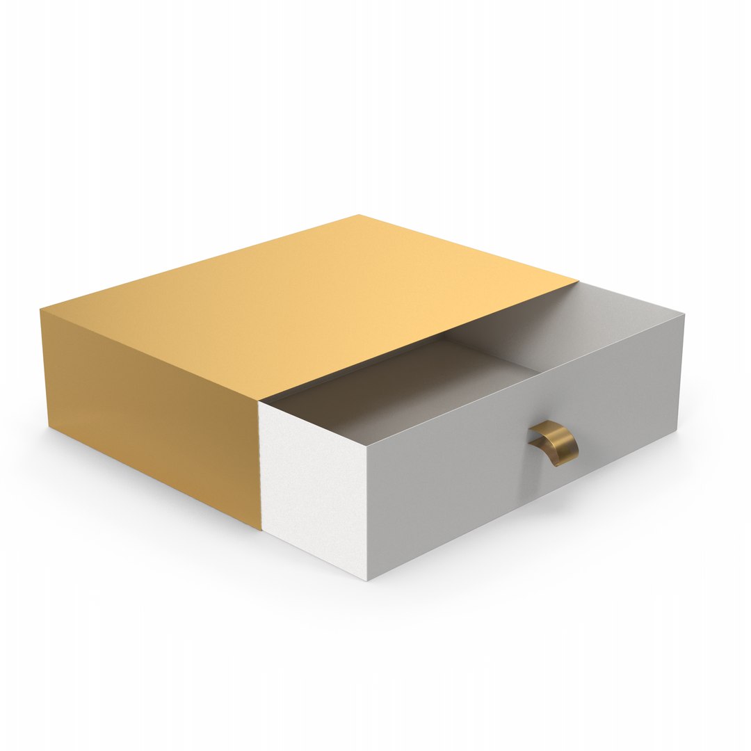 3D Gold Box Package - TurboSquid 2188633