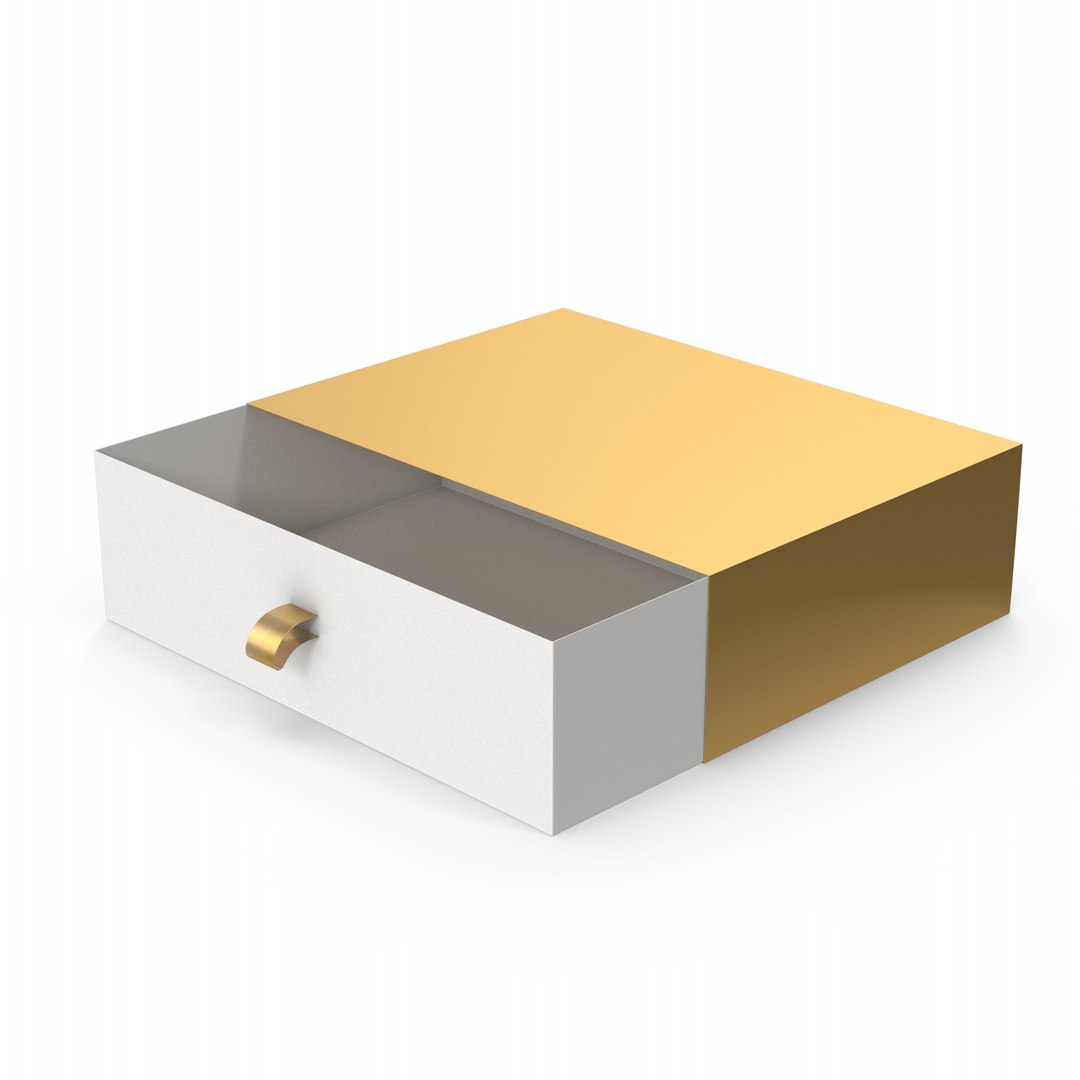 3D Gold Box Package - TurboSquid 2188633