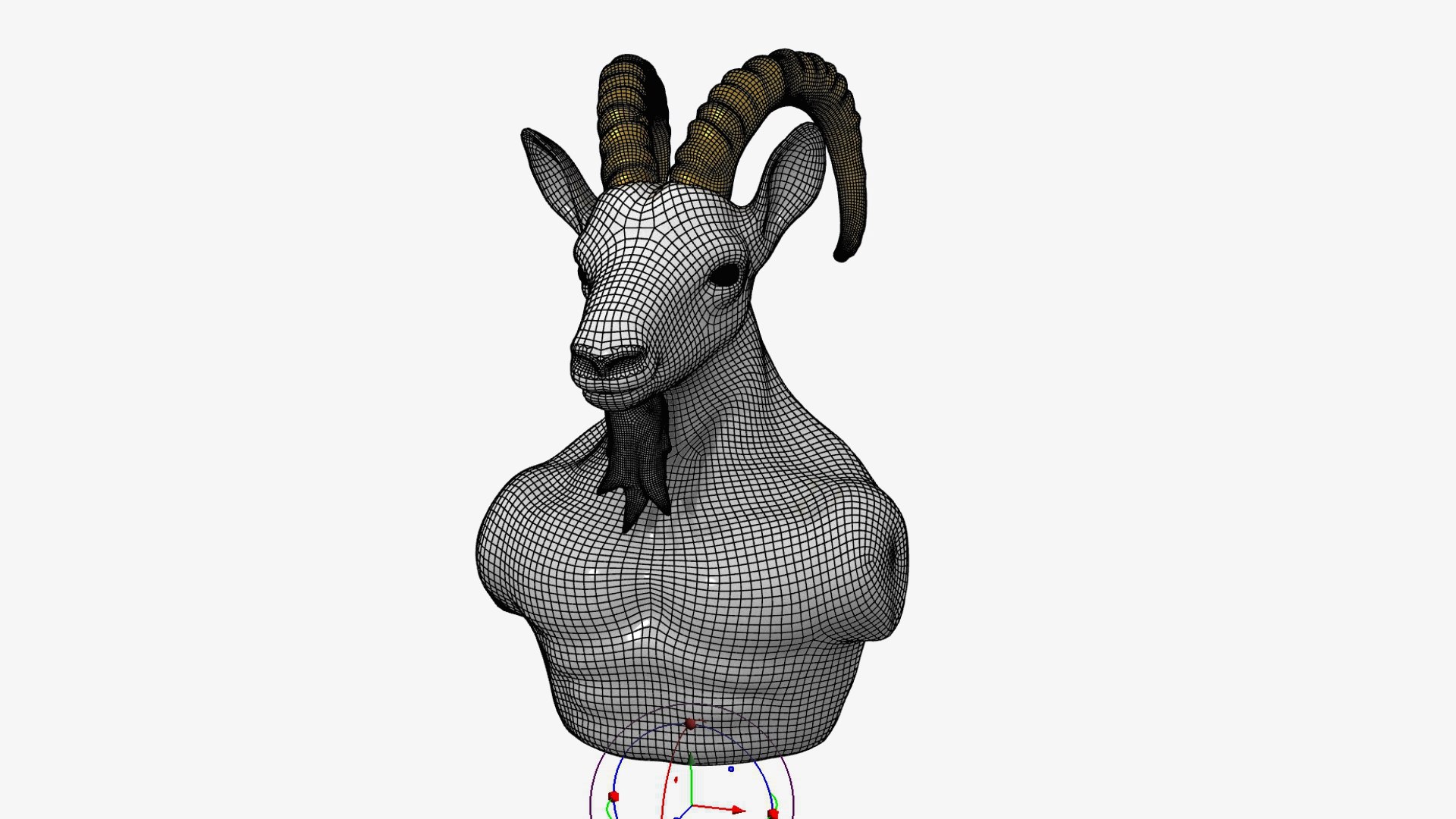 Free Goatman Sculpture Model - TurboSquid 2149473