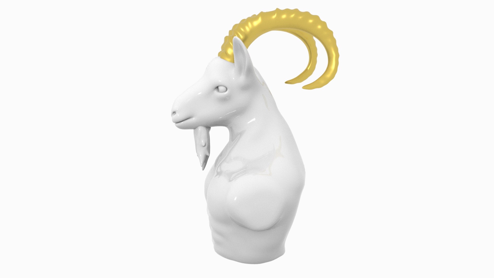 Free Goatman Sculpture Model - TurboSquid 2149473