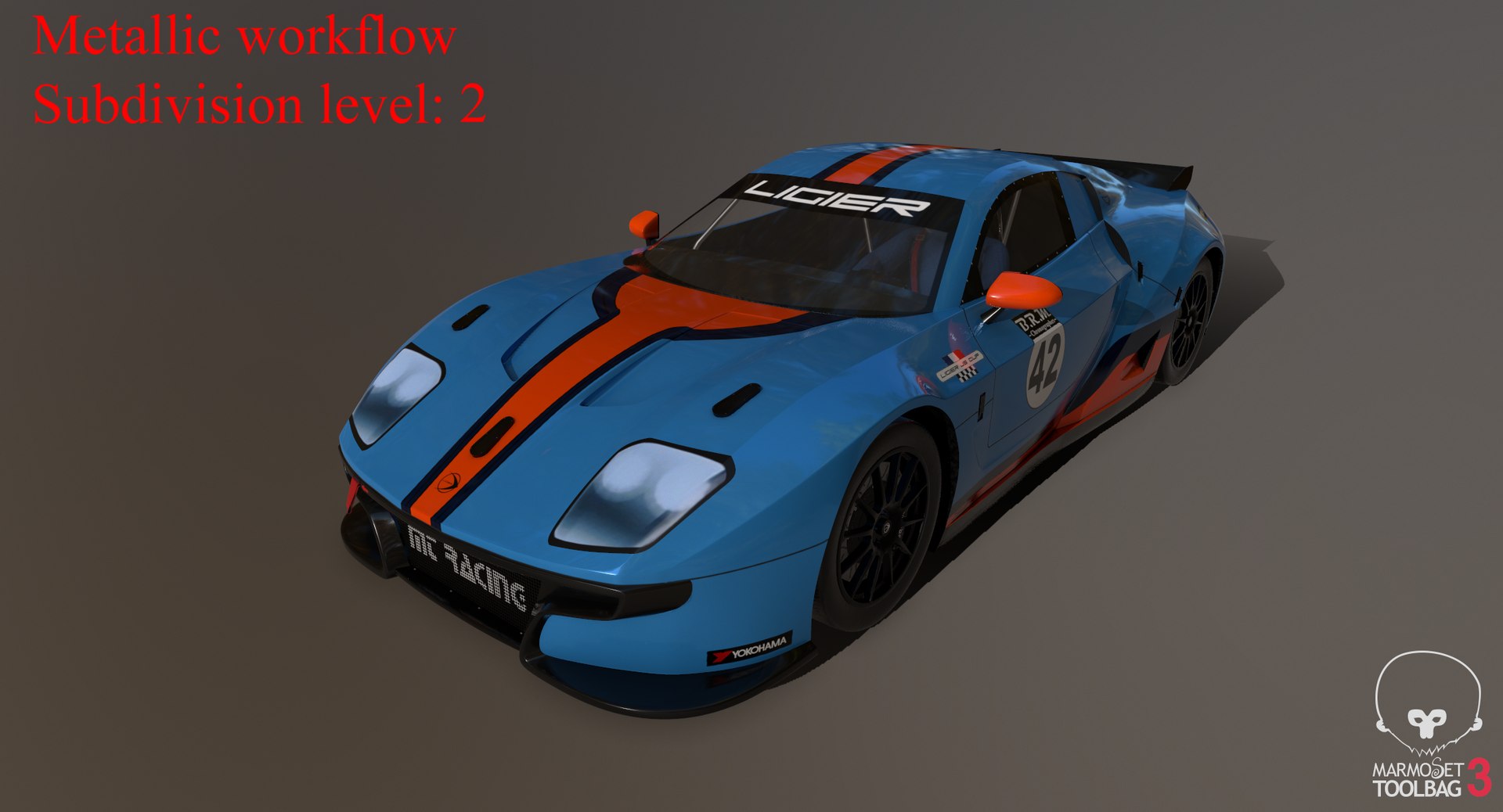 3D model ligier js2 r mt - TurboSquid 1523412