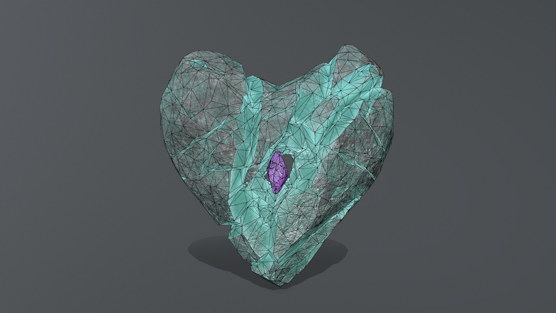 Broken Heart 3D - TurboSquid 2139253