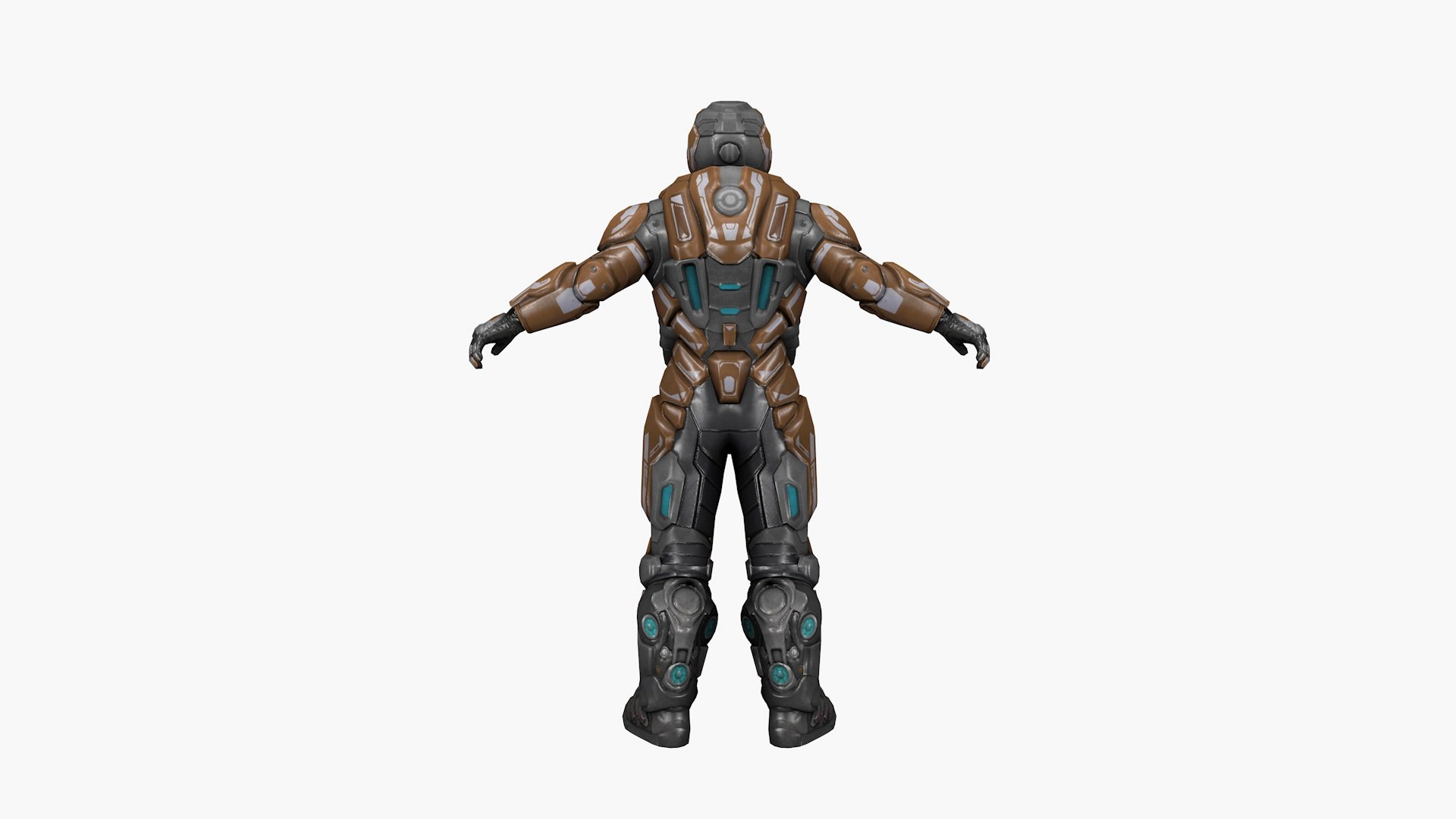 Space Soldier V4 3D Model - TurboSquid 1883640