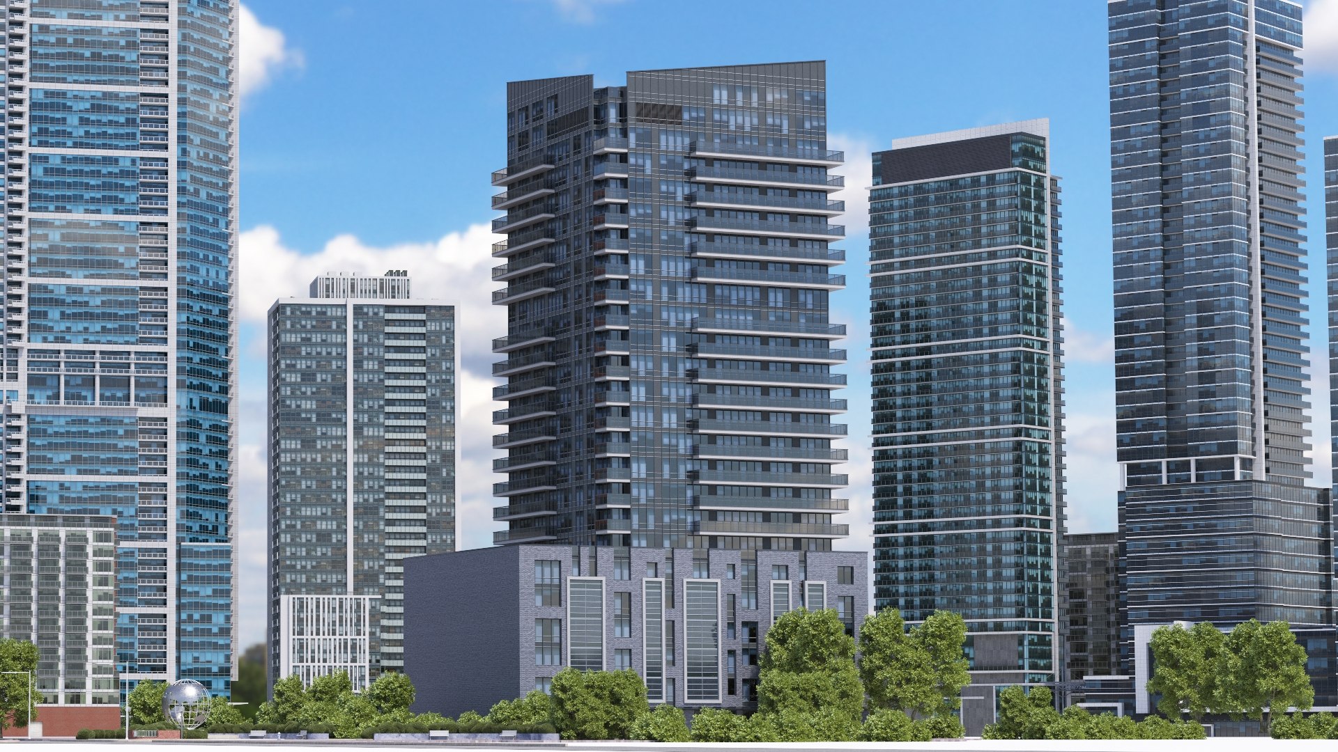 The King Blue Condominiums V3 Model - TurboSquid 1813863