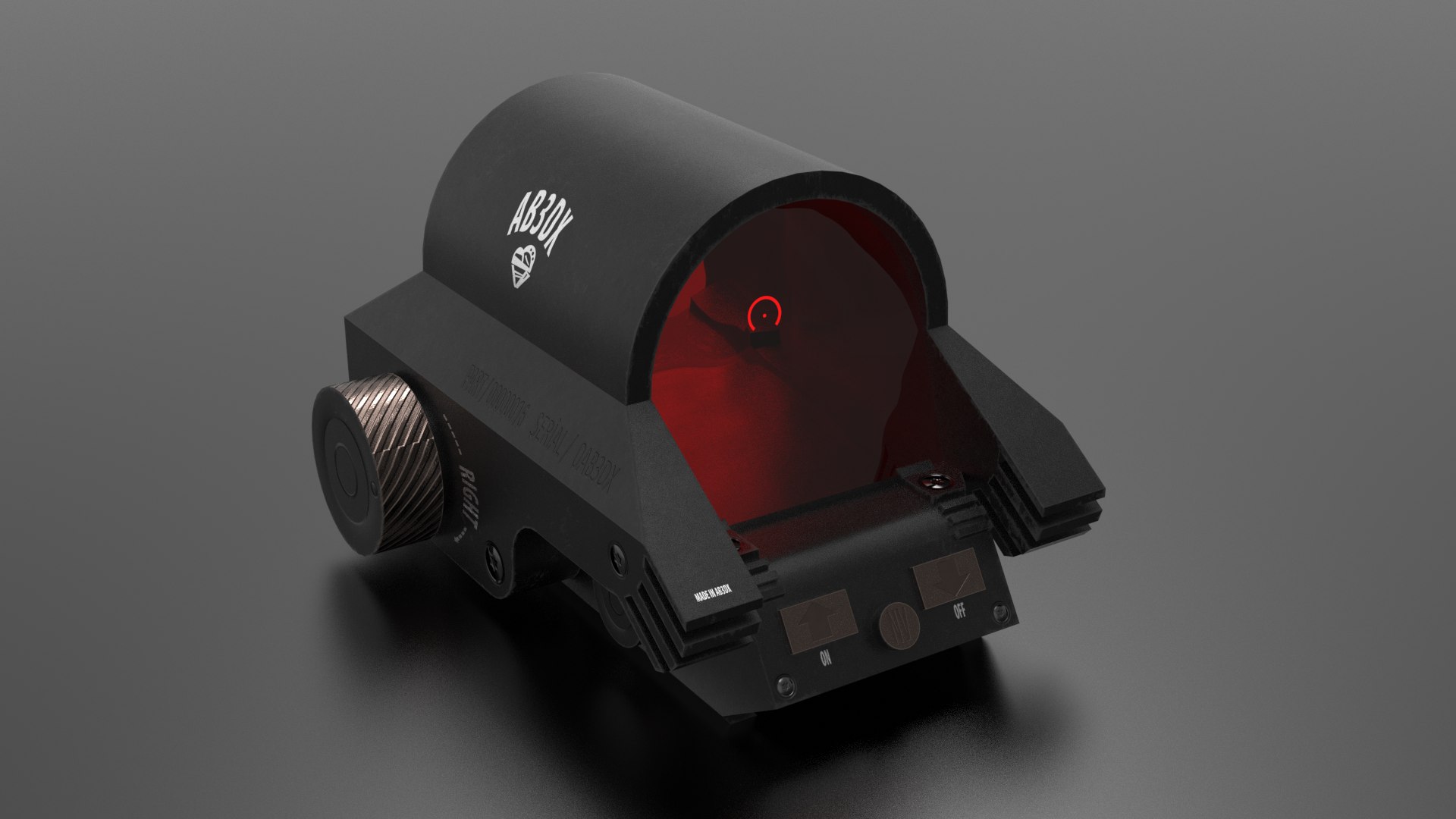 3D Cybergun Arms Red Dot VR - TurboSquid 1879976