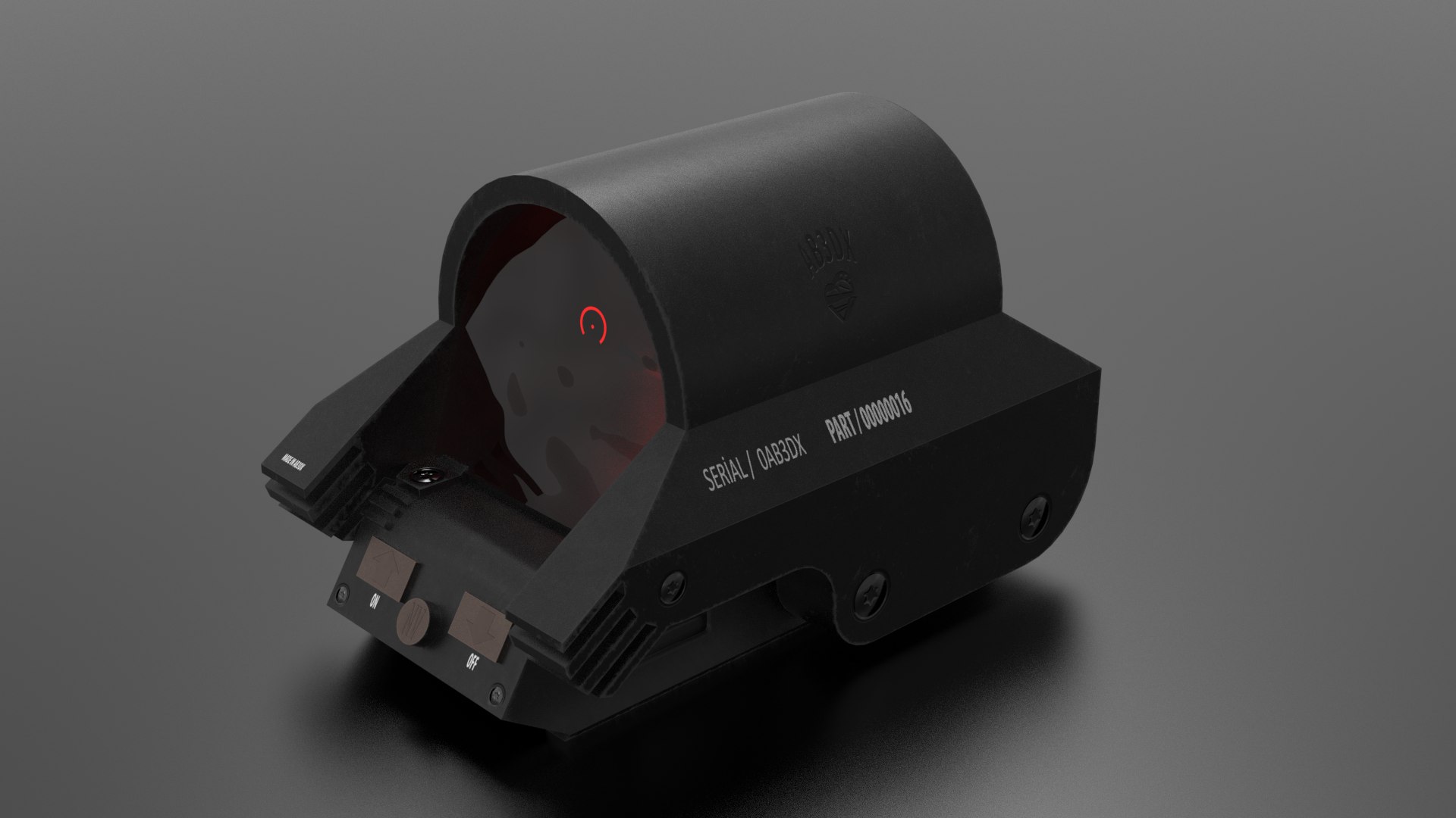 3D Cybergun Arms Red Dot VR - TurboSquid 1879976