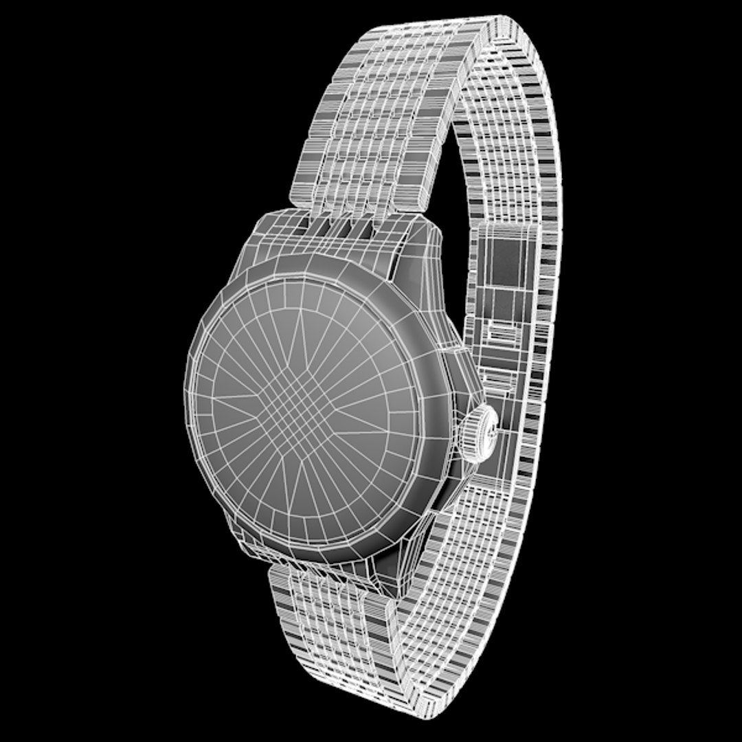 Realistic Gucci G Timeless 3d Model