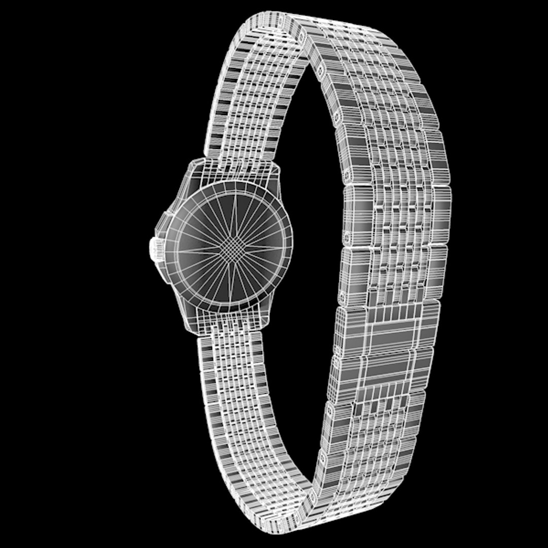 Realistic Gucci G Timeless 3d Model