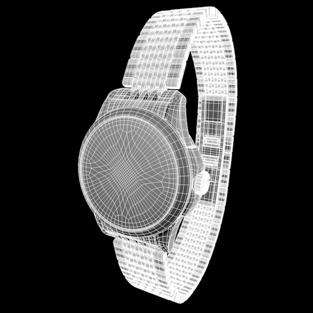 Realistic Gucci G Timeless 3d Model