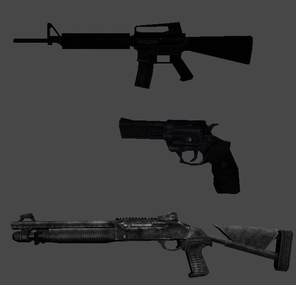 Submachine gun fn model - TurboSquid 1447407