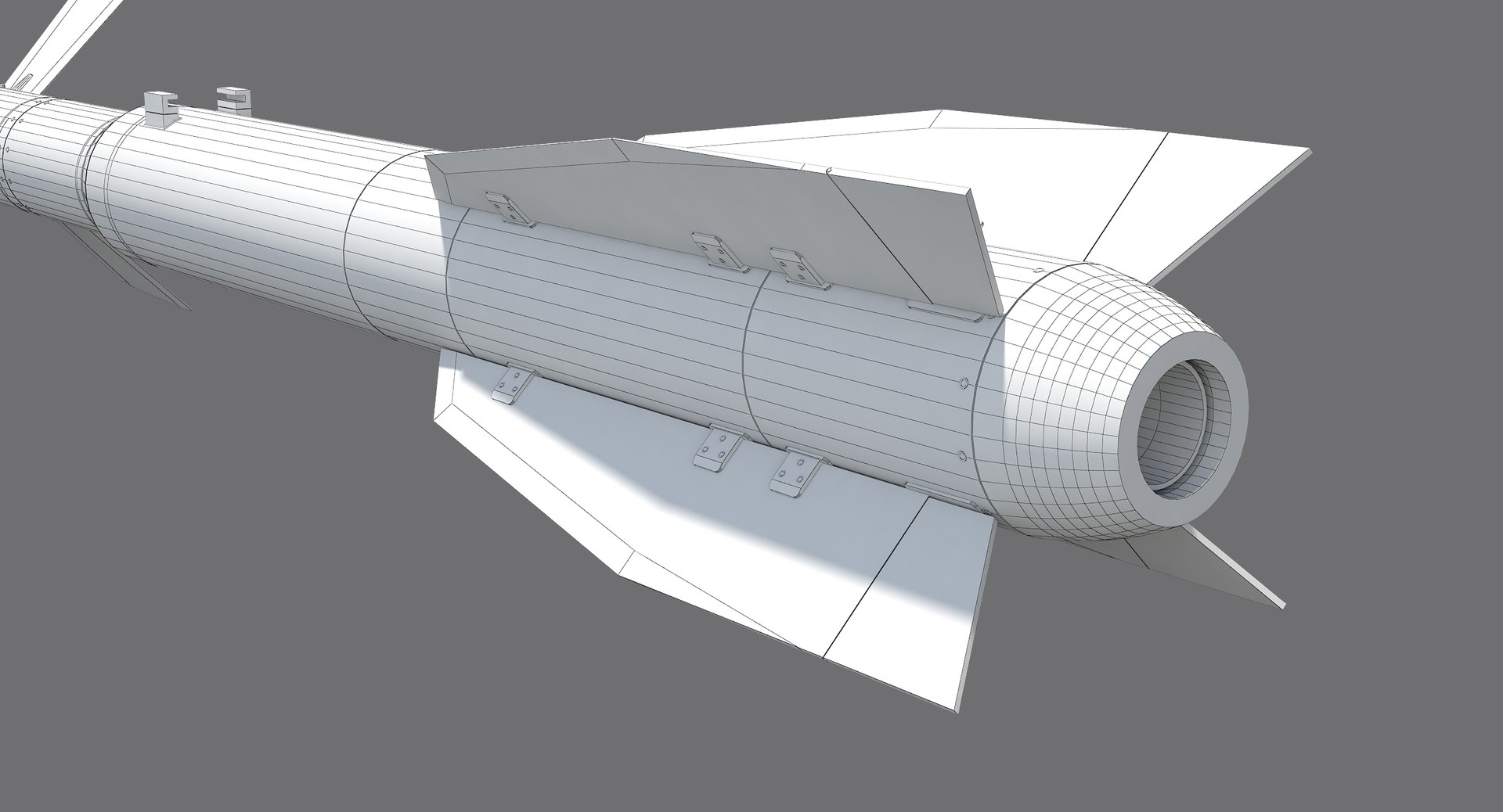 3D Model R-27ET1 Air-To-Air Missile - TurboSquid 2036691