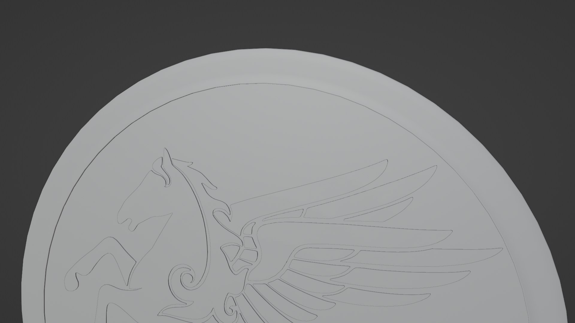 Ancient Greek City State Shield - Corinth 3D model - TurboSquid 2117032