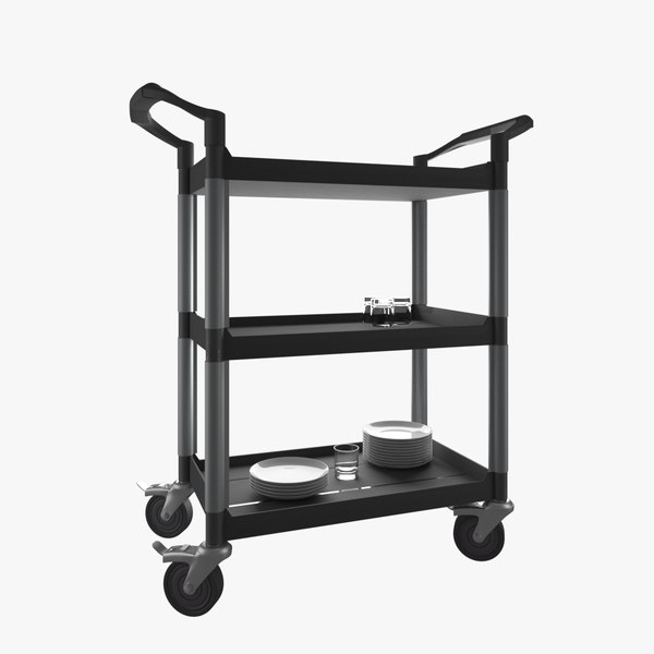 Catering Cart 3D Models for Download | TurboSquid