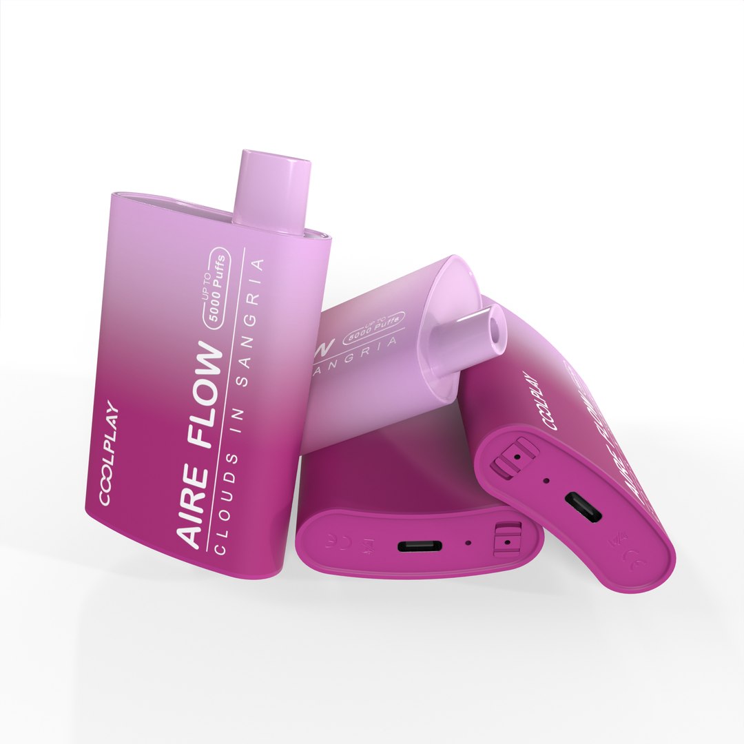 COOLPLAY Aire Flow 5000 Cloud of Sangria 3D - TurboSquid 2093904