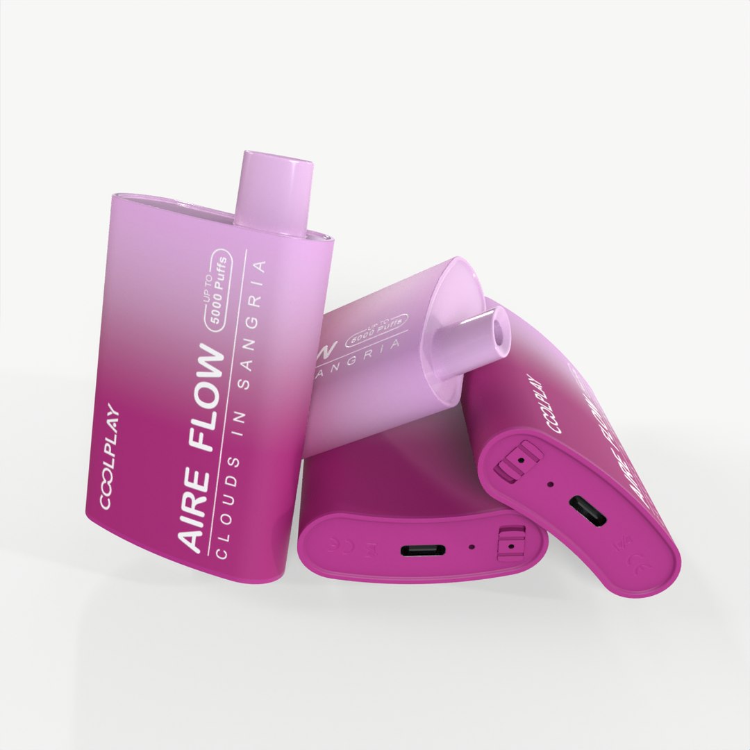 COOLPLAY Aire Flow 5000 Cloud of Sangria 3D - TurboSquid 2093904