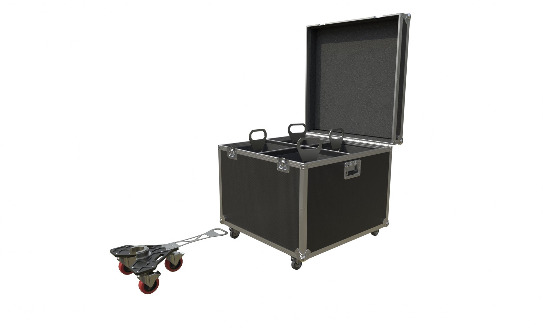 Air Jack Scates Case 3D Model - TurboSquid 2209460