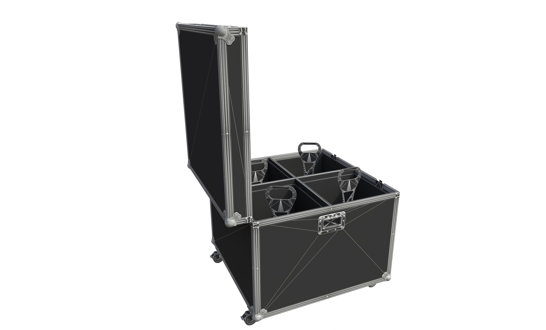 Air Jack Scates Case 3D Model - TurboSquid 2209460