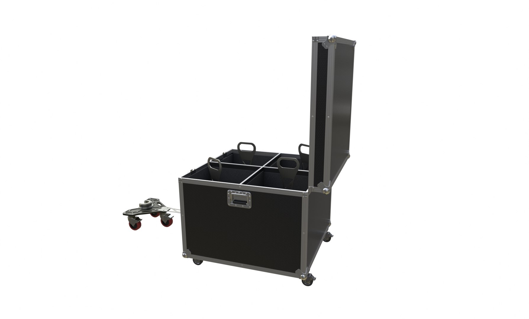 Air Jack Scates Case 3D Model - TurboSquid 2209460