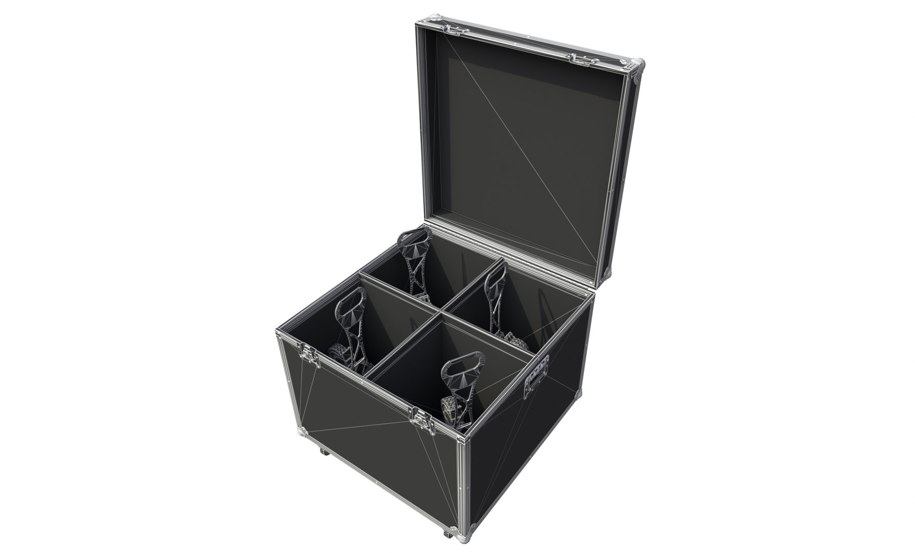 Air Jack Scates Case 3D Model - TurboSquid 2209460