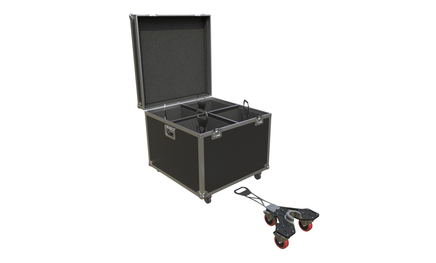 Air Jack Scates Case 3D Model - TurboSquid 2209460