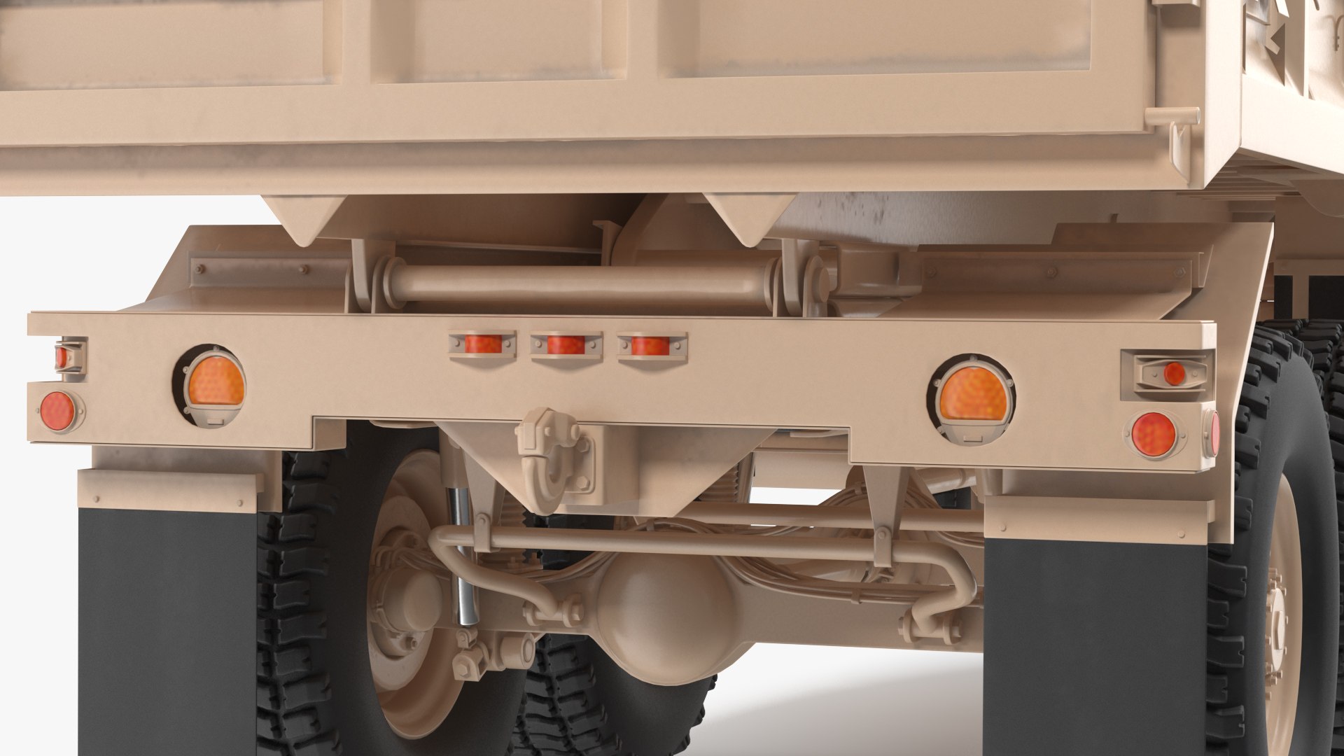 3D Oshkosh FMTV Dump Truck Exterior Only - TurboSquid 1727794