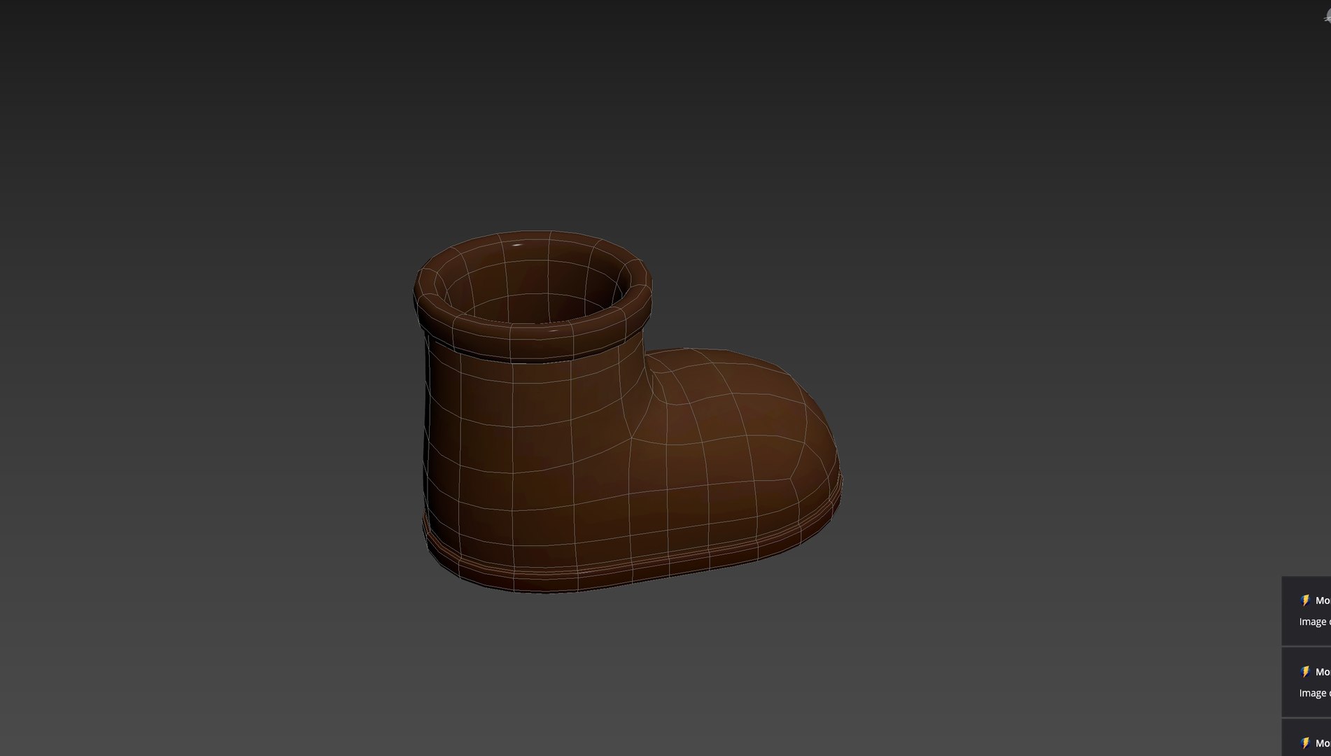 Prop244 Cartoon Boot 3D model - TurboSquid 2072802