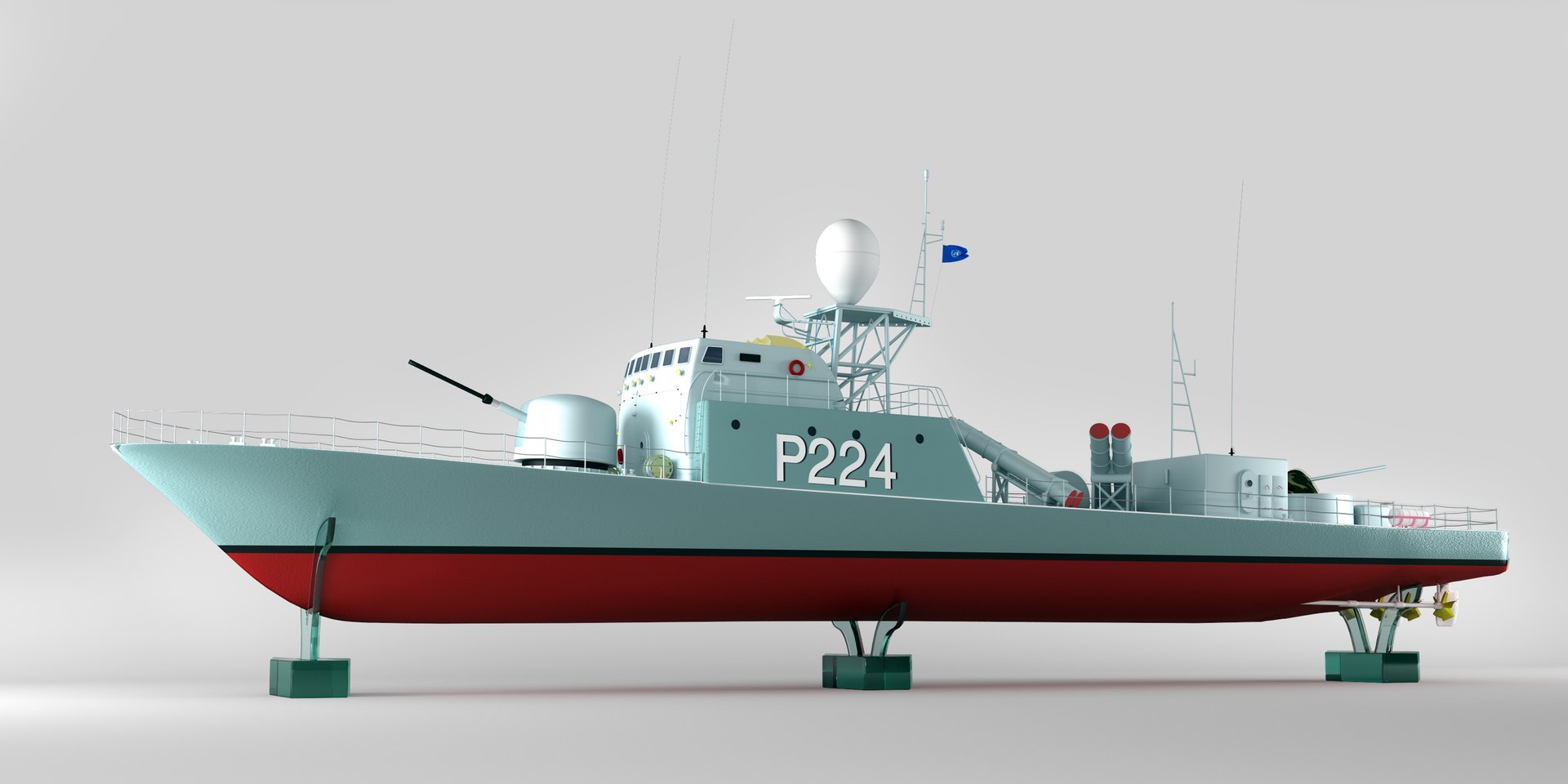 3D model fast craft missiles - TurboSquid 1240971