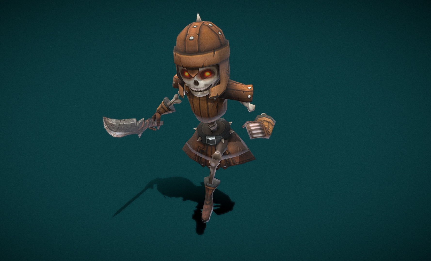 Casual RPG Monster - 23 Skeleton Model - TurboSquid 2012160