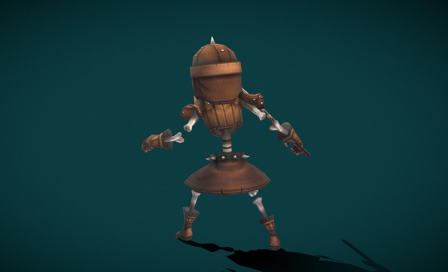 Casual RPG Monster - 23 Skeleton Model - TurboSquid 2012160