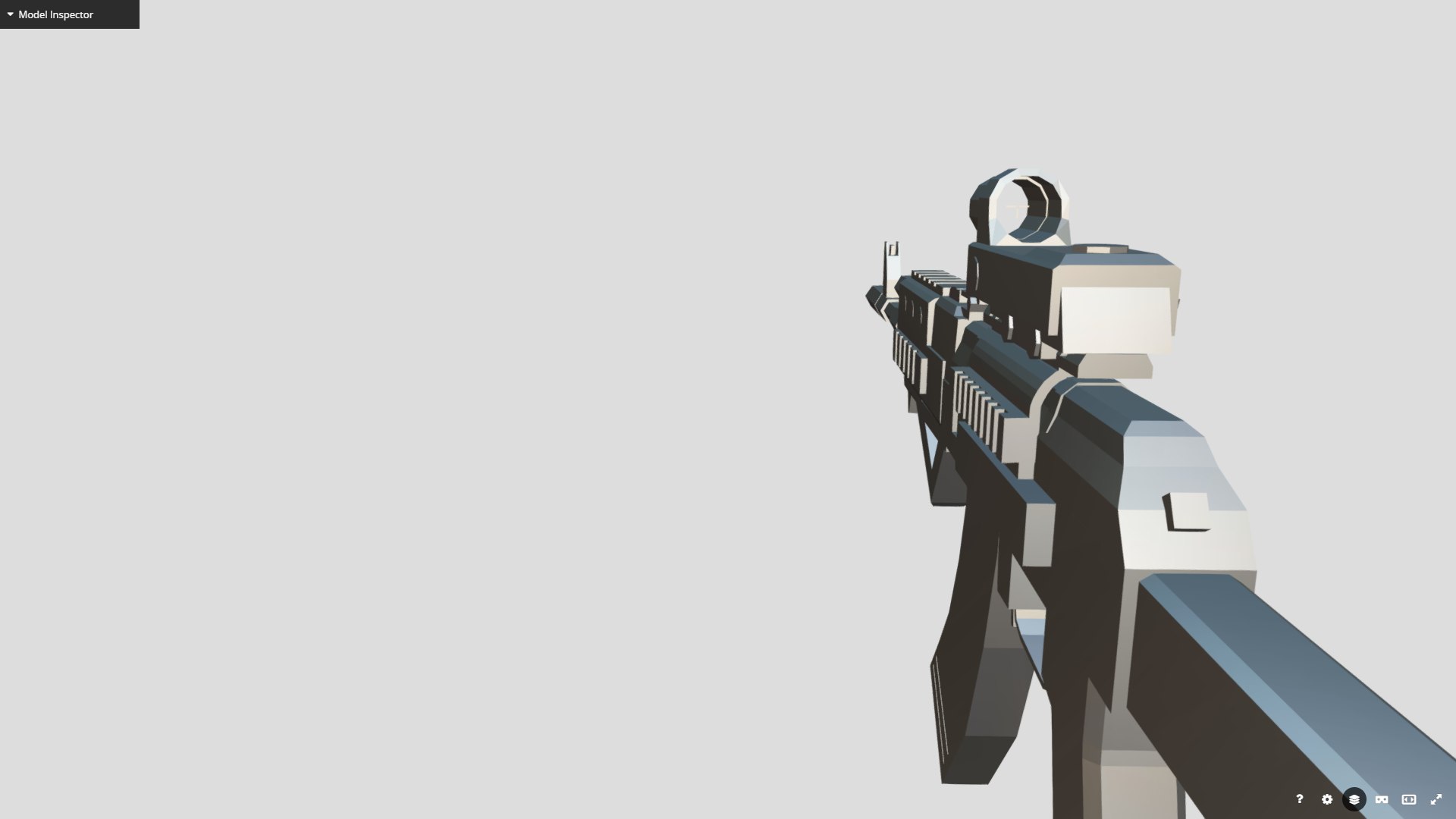 Low Poly Tactical AKM 3D Model - TurboSquid 2192638