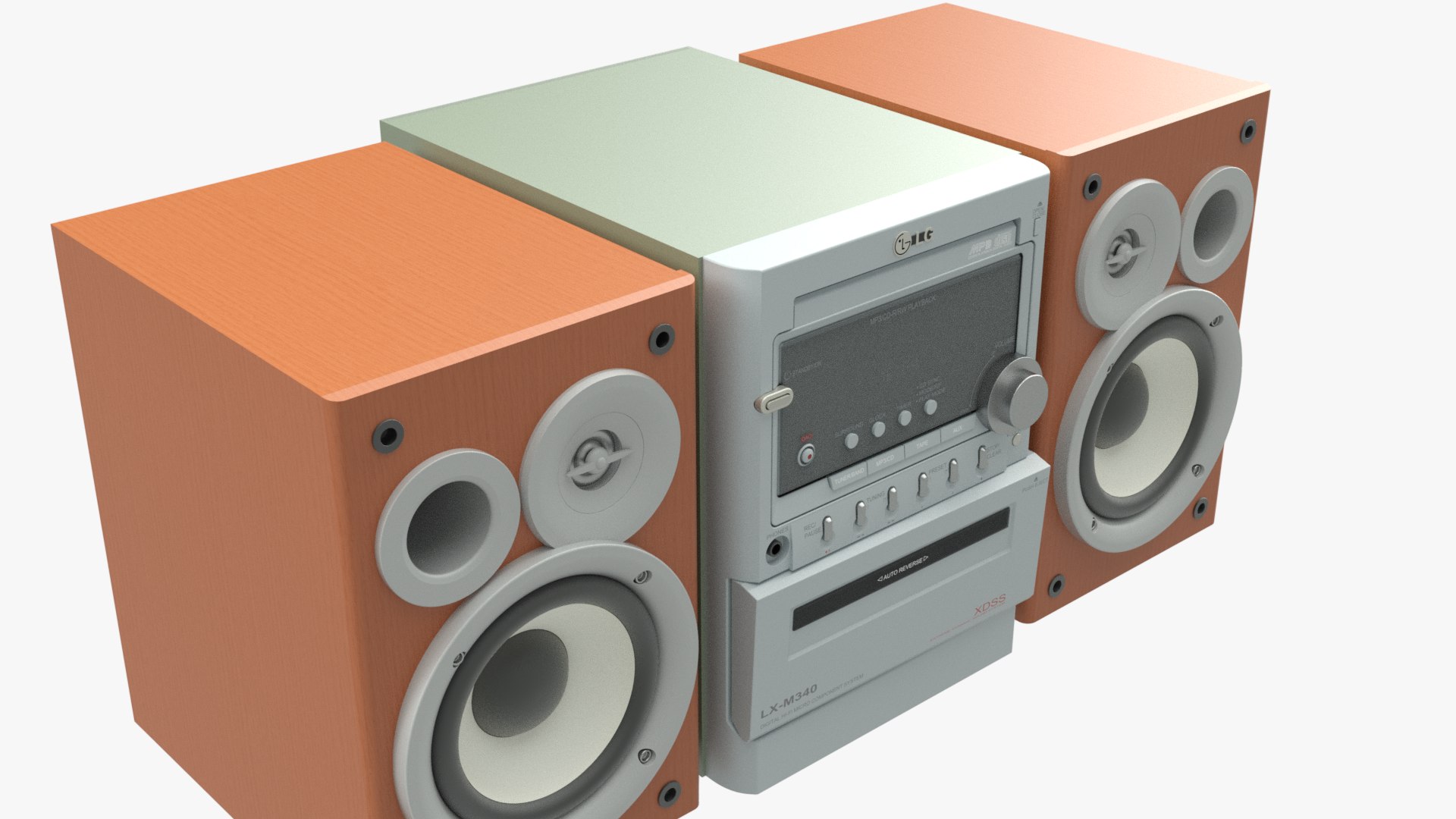 modelo 3d Reproductor de música LG - TurboSquid 1805086