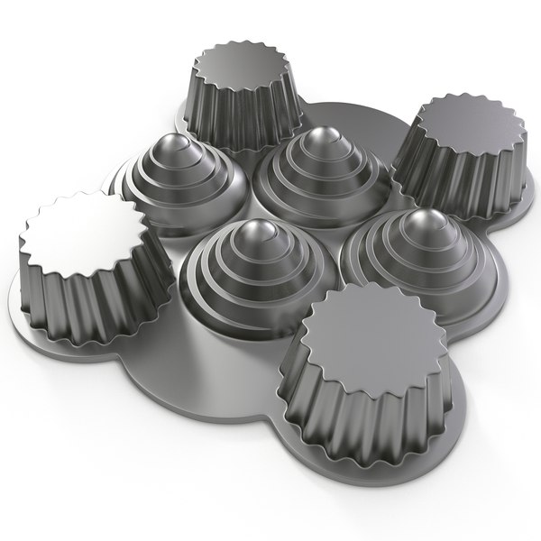 muffin pan 3d model