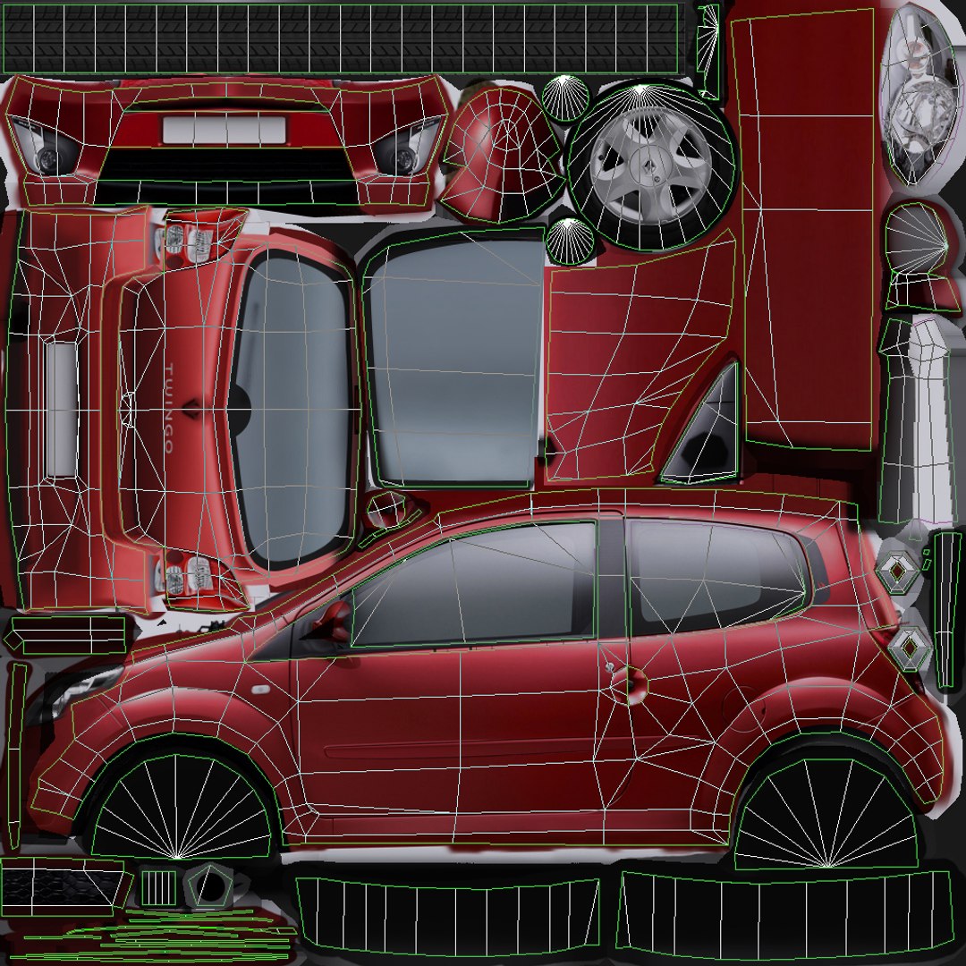 Twingo 3d Model