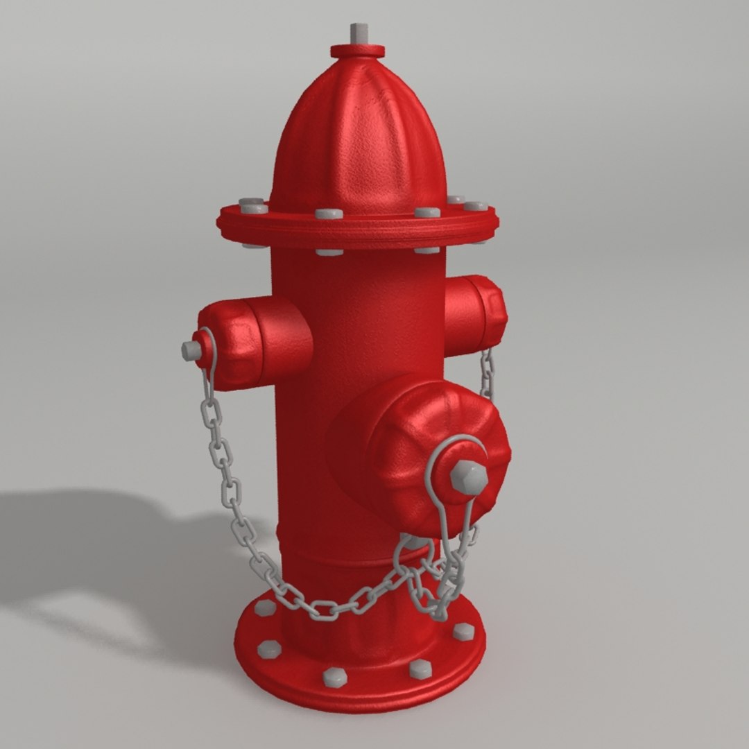 3ds Water Hydrant Chains
