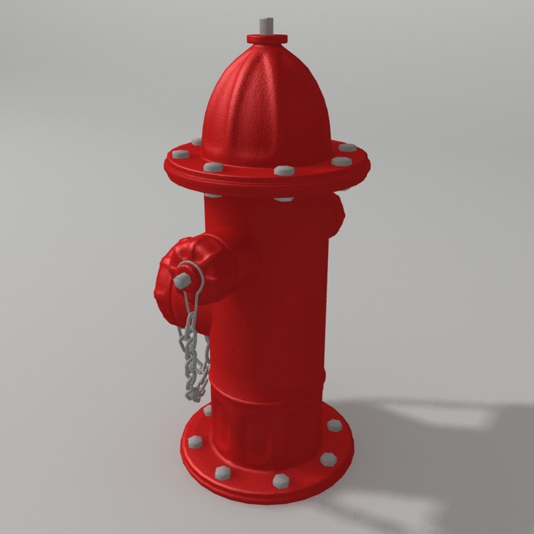 3ds Water Hydrant Chains