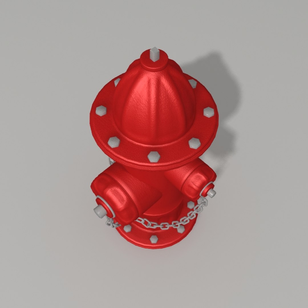 3ds Water Hydrant Chains