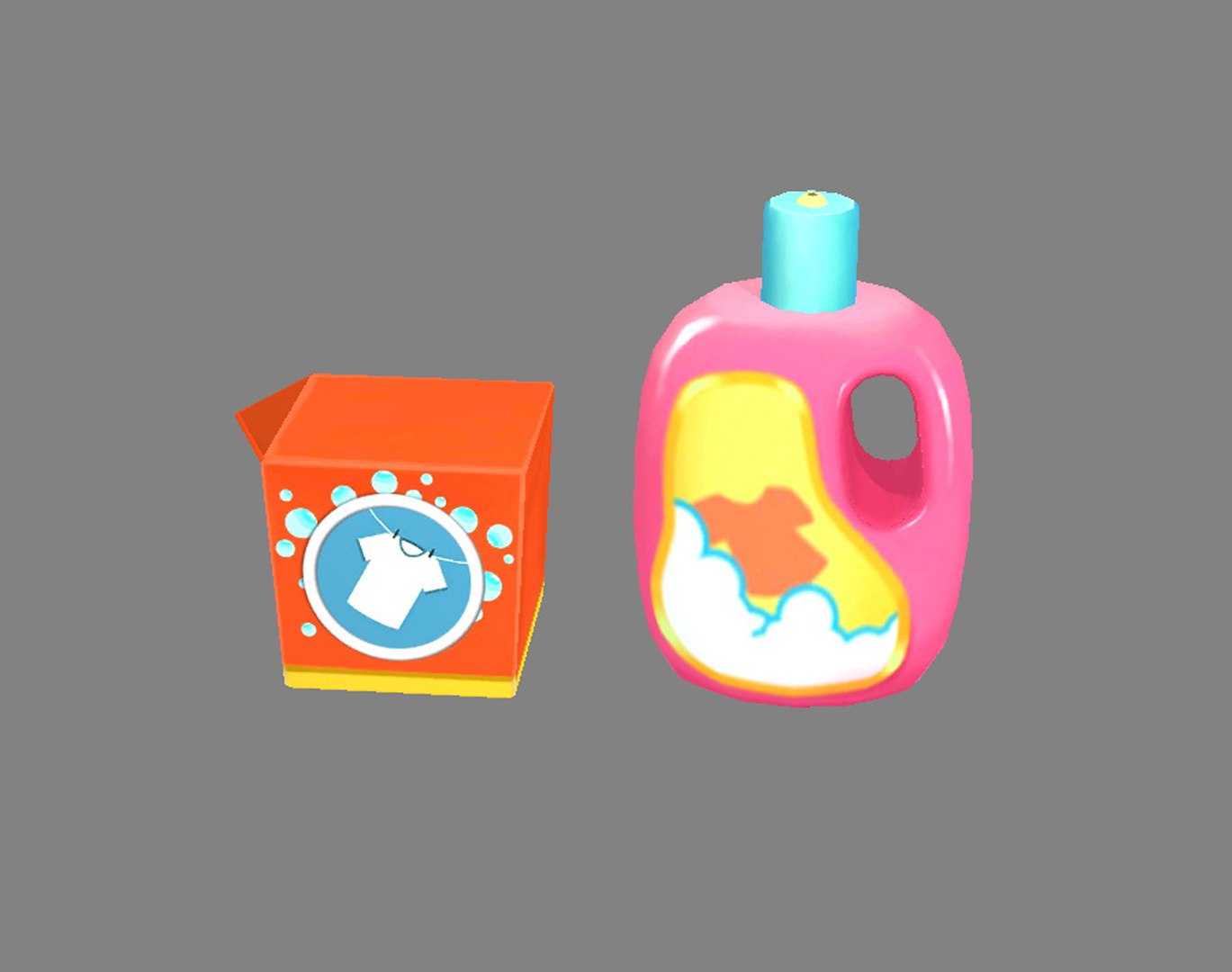 Washing Powder Liquid 3D Model - TurboSquid 1699184