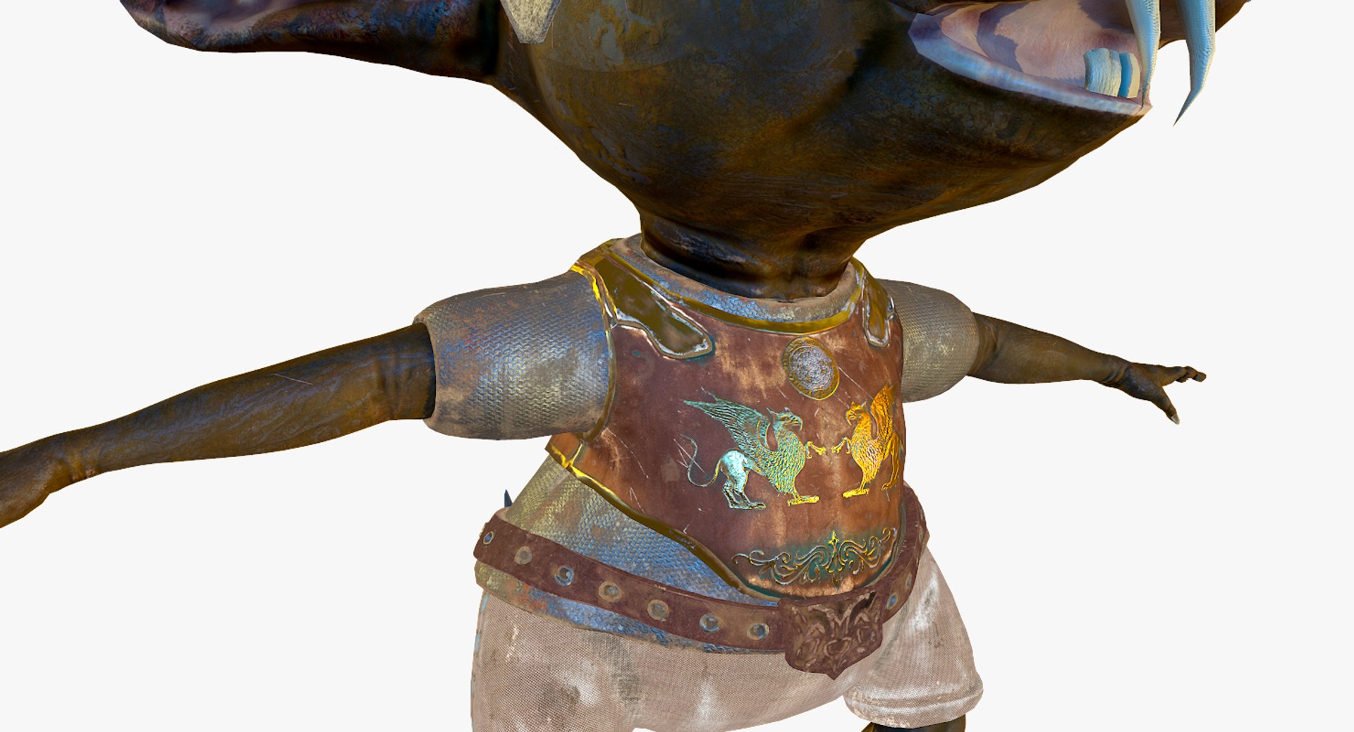 3d Max Rat Helmet Armor