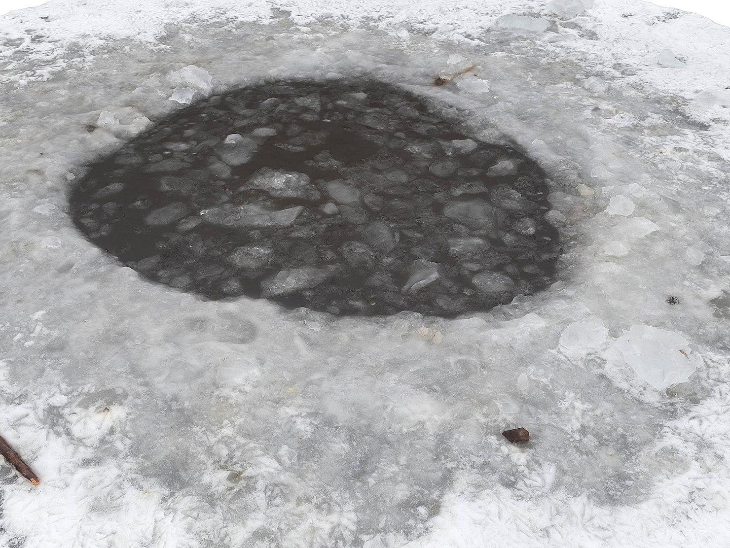 Russian Ice Hole Hd Obj