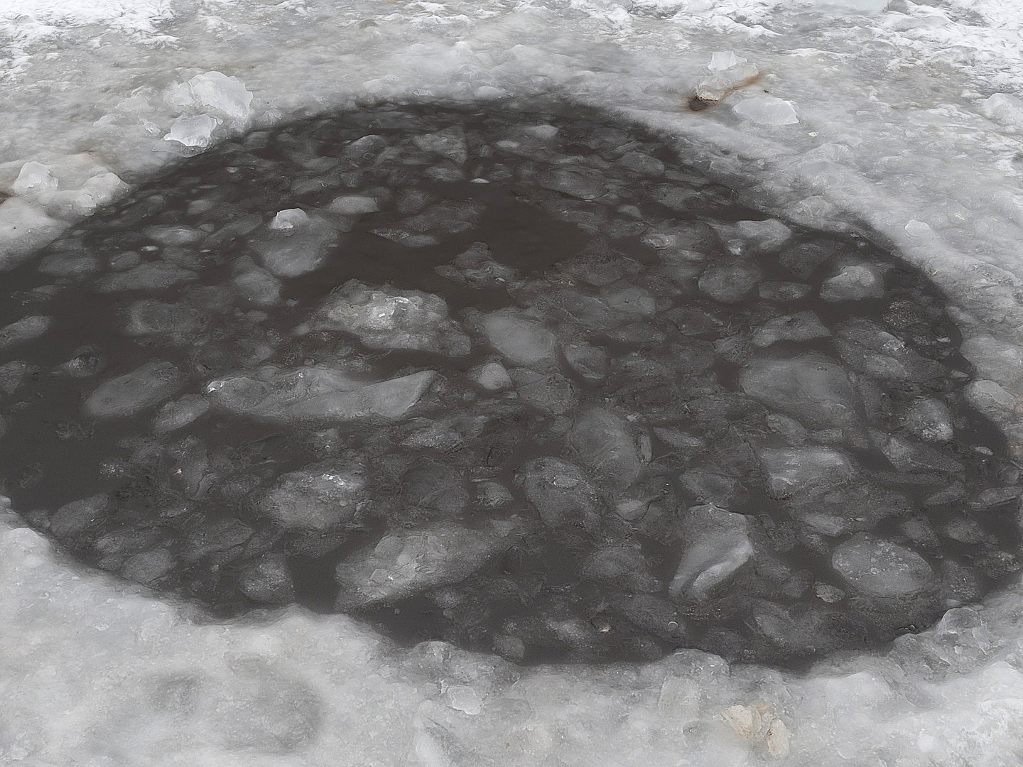 Russian Ice Hole Hd Obj