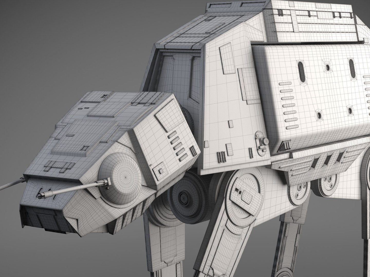 Star Wars At-act 3D Model - TurboSquid 1188378