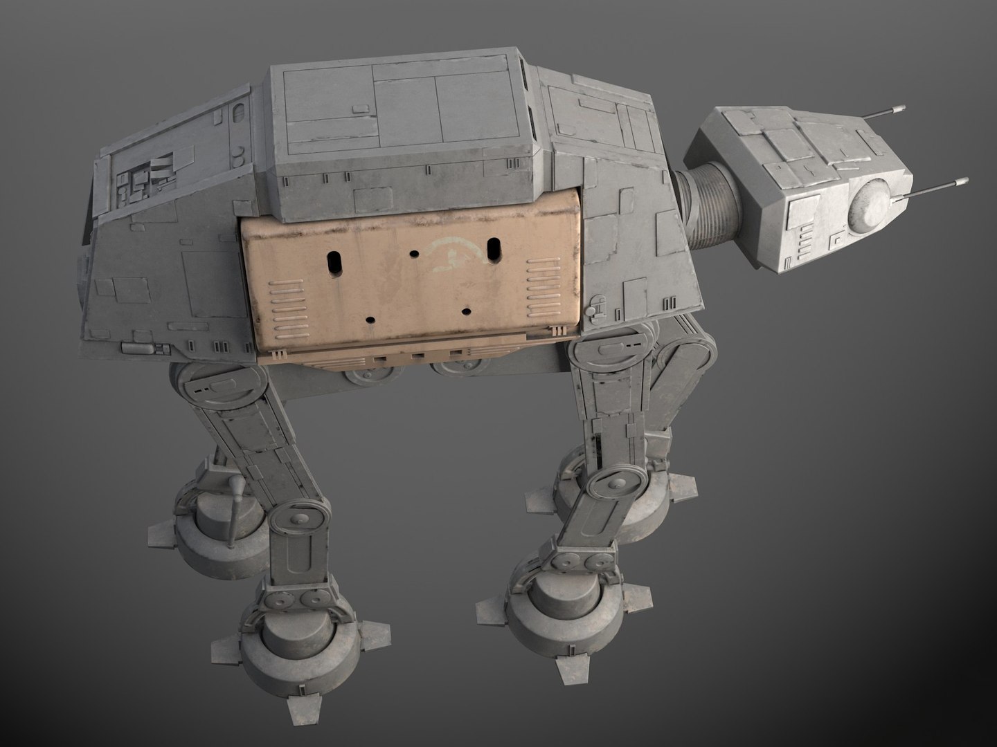 Star Wars At-act 3D Model - TurboSquid 1188378