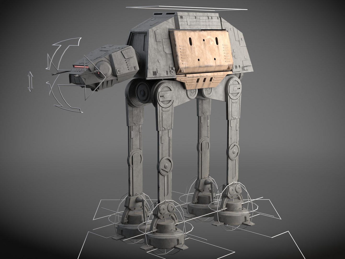 Star wars at-act 3D model - TurboSquid 1188378